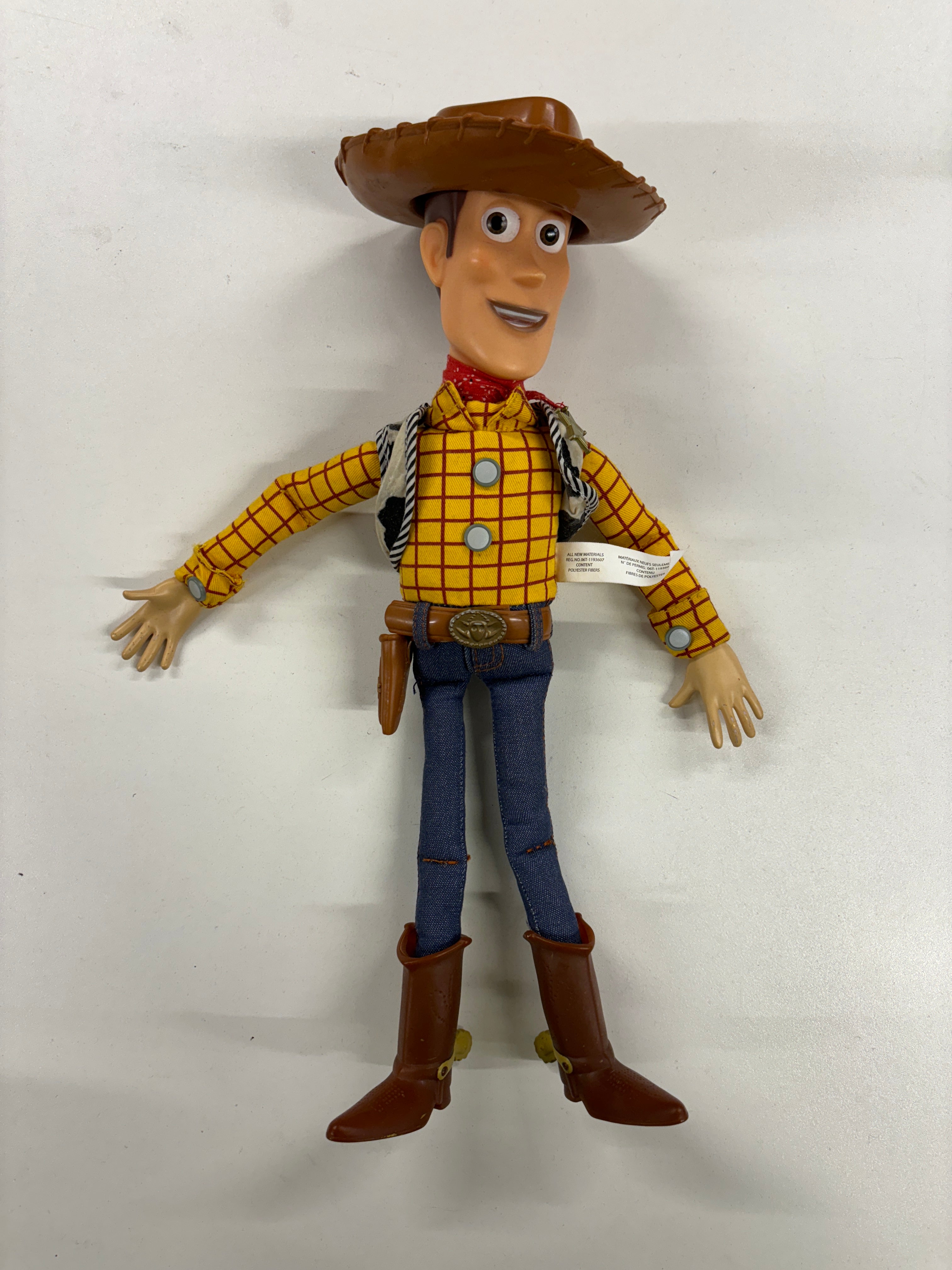Disney Pixar Woody Fabric Pull String Sound Effect Doll With Hat – Shop ...