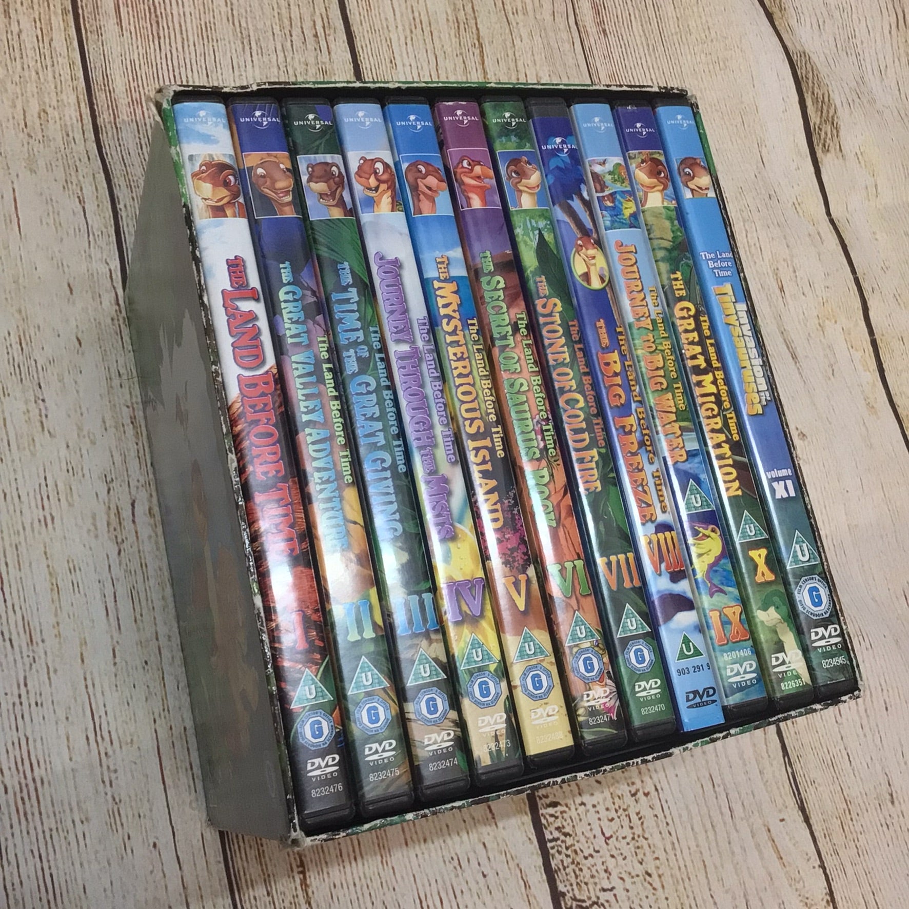 The Land Before Time (DVD) Complete Box Set 1-11 (2006) 5050582443394 ...