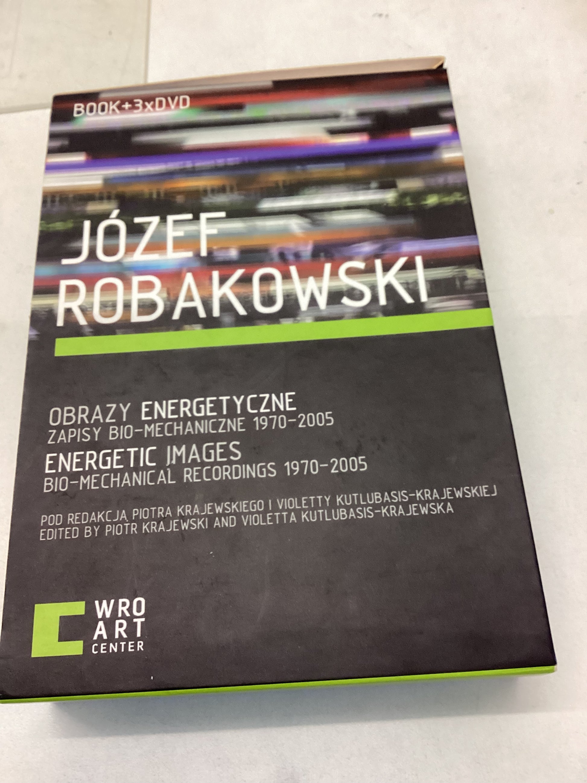 Jozef Robakowski Obrazy Energetyczne Energetic Images with 3 DVD 1970 ...